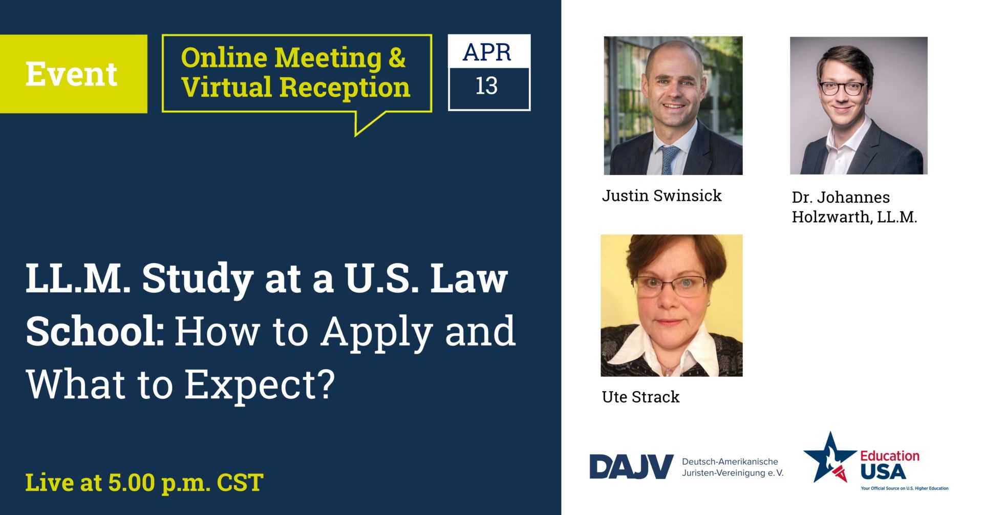 LL.M. Study at a U.S. Law School: How to Apply and What to Expect - DAJV